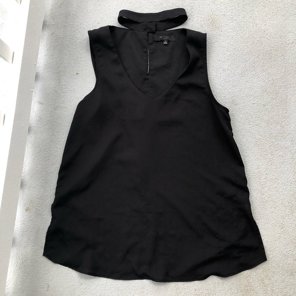 BE COOL | Tops | Cutout Turtle Neck Work Blouse Tank | Poshmark